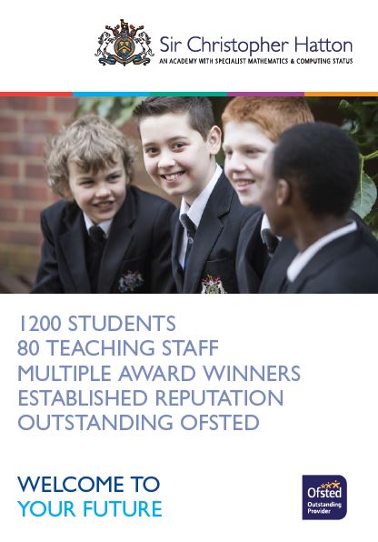 Sir Christopher Hatton - academy Prospectus