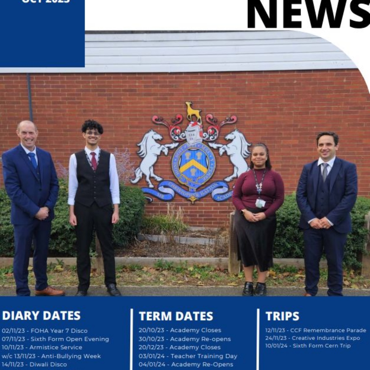 Hatton News - October 2023 - Sir Christopher Hatton Academy